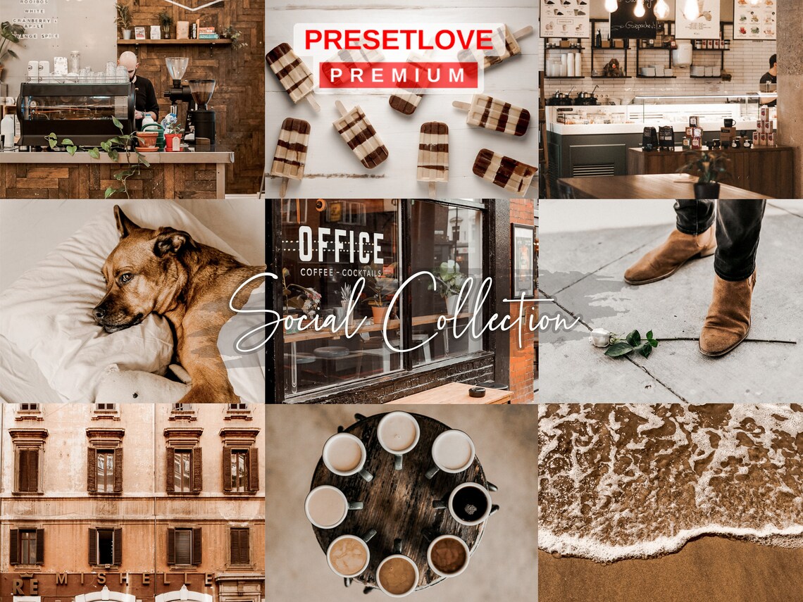 15 SOCIAL MEDIA FILTERS Mobile Presets, Instagram Lightroom Presets ...