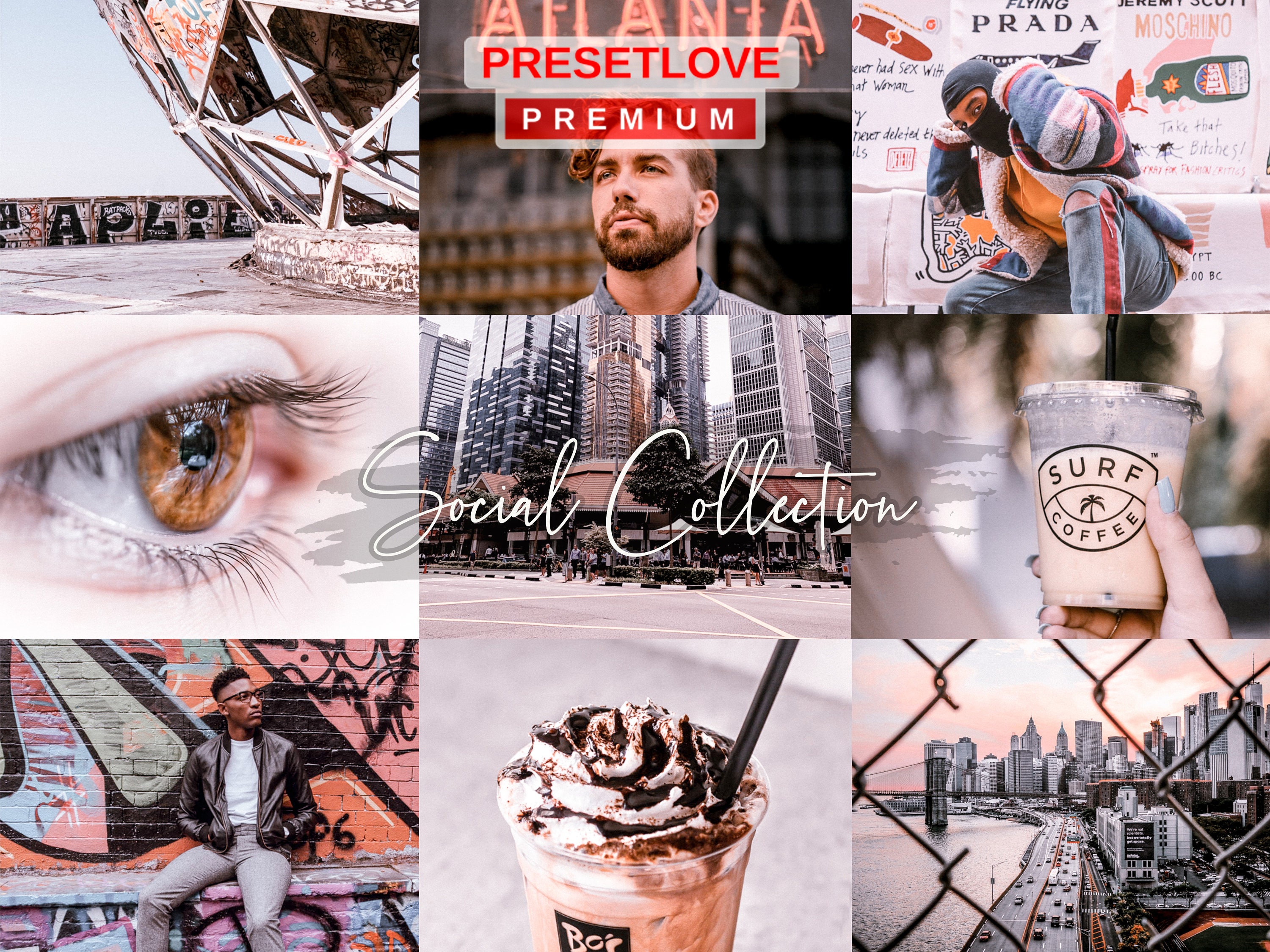 15 SOCIAL MEDIA FILTERS Mobile Presets, Instagram Lightroom Presets ...
