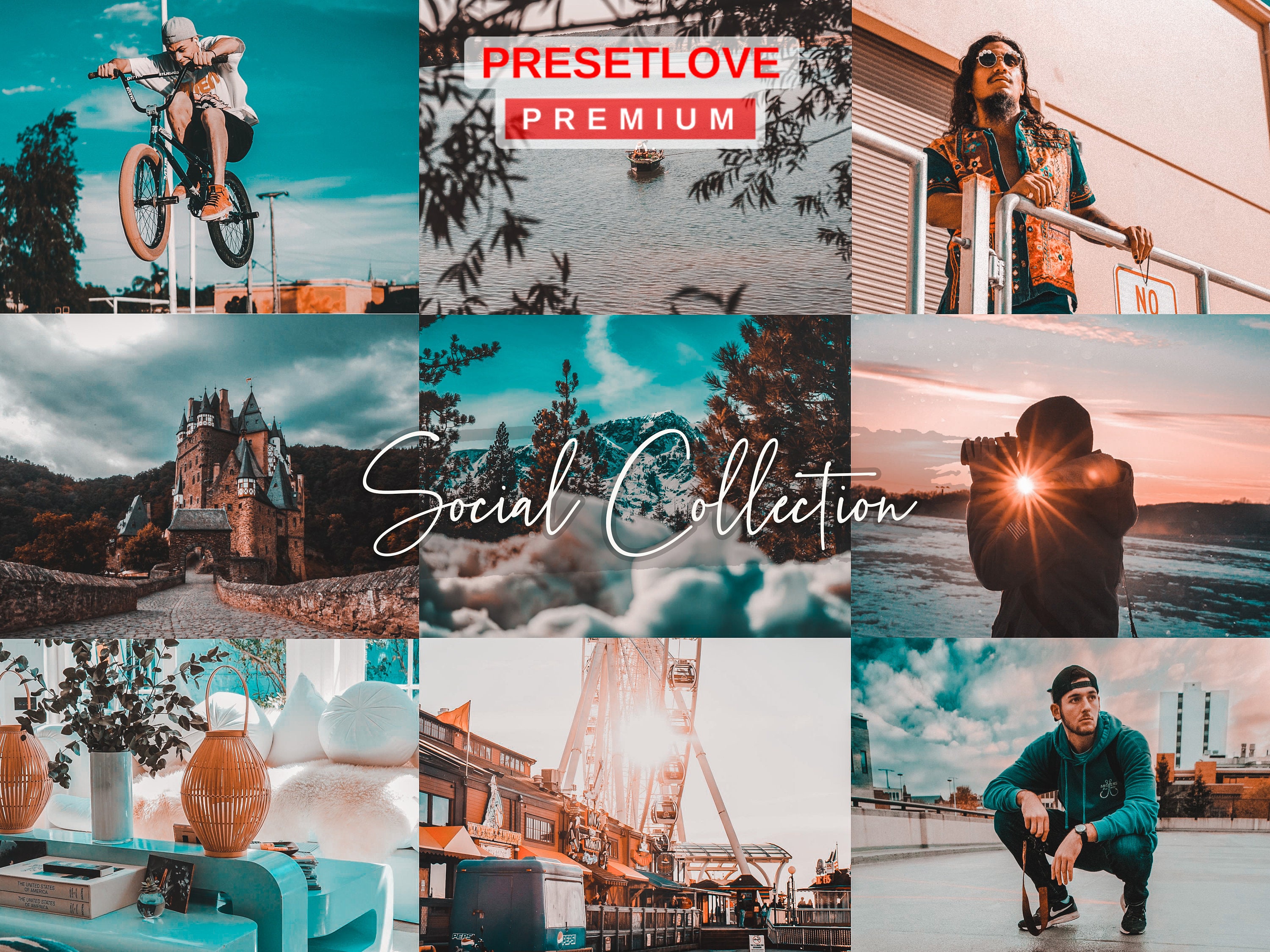 15 SOCIAL MEDIA FILTERS Mobile Presets, Instagram Lightroom Presets ...