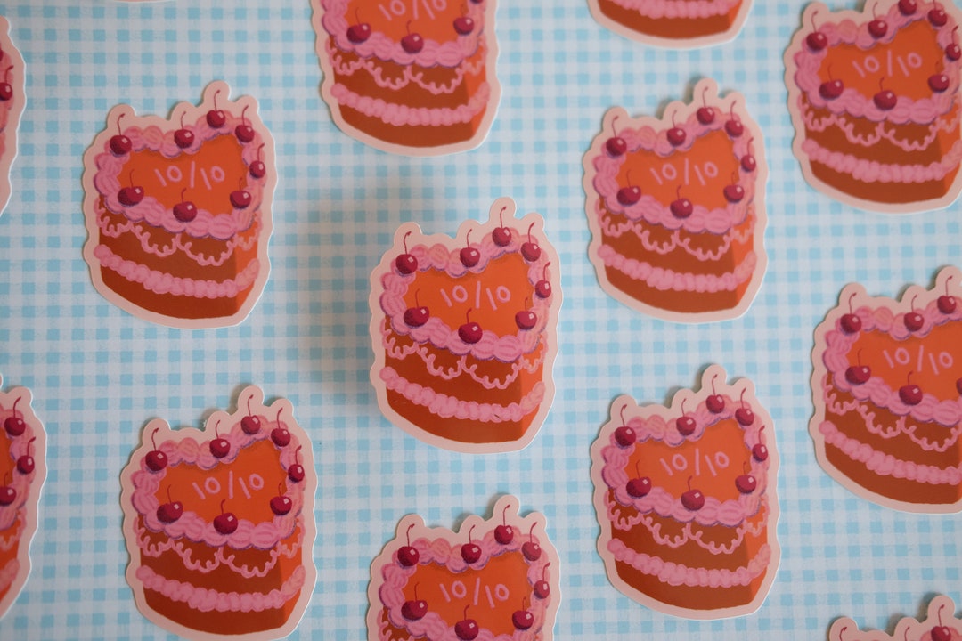 Sassy Vinyl Cake Sticker - Etsy