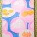 Riso Print Dimsum Blue and Pink Art Print Graphic and - Etsy