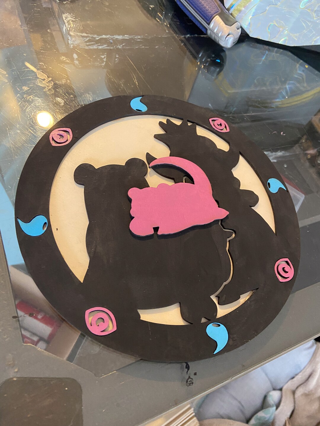 Pokemon Slowpoke Slowbro Slowking Wall Art Digital SVG File for Laser ...