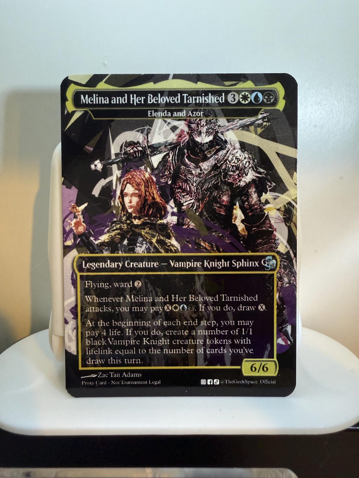 Melina and Her Beloved Tarnished (elenda and Azor) Magic the Gathering ...