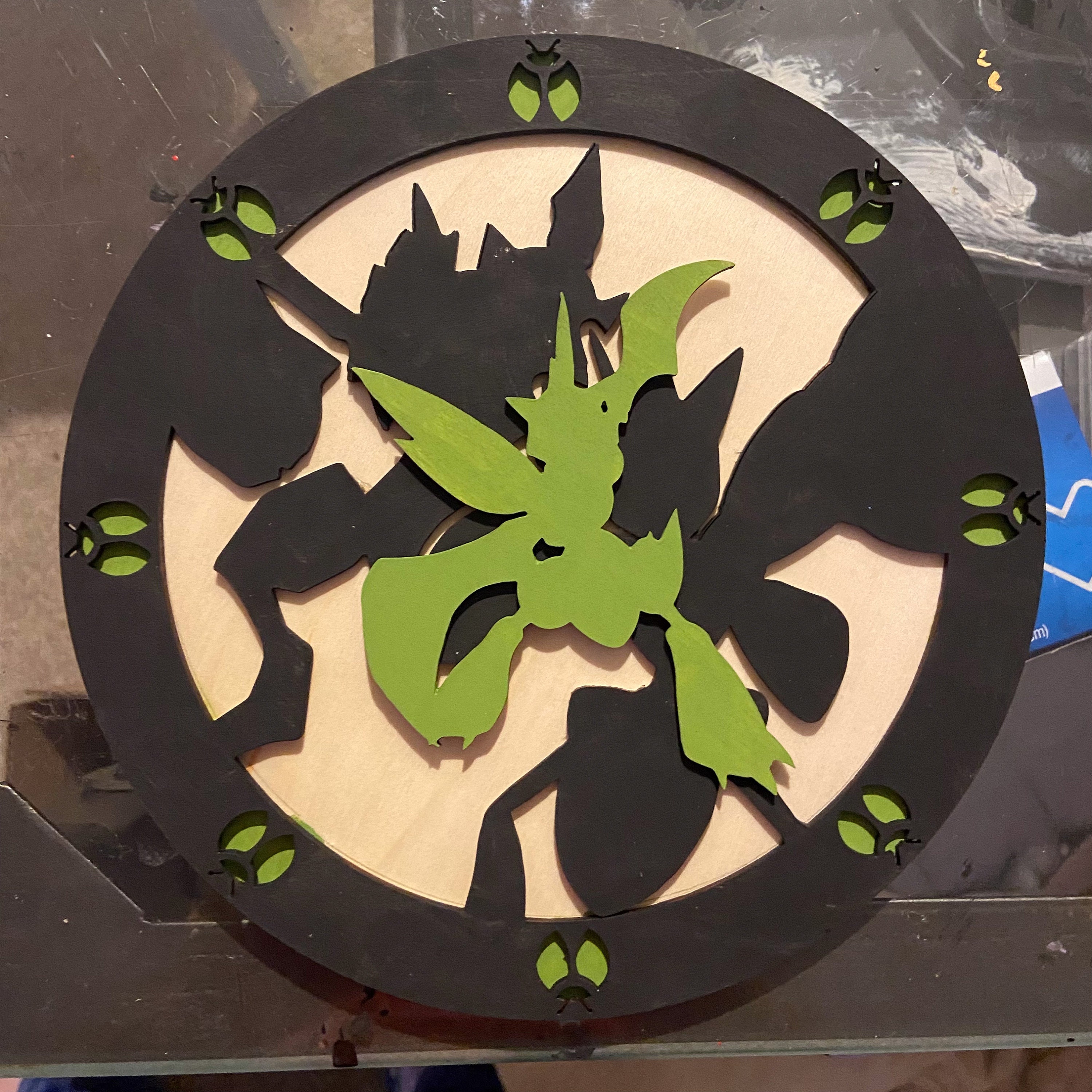 Pokemon Scyther, Scizor, Kleavor Wall Art Digital SVG File for Laser or ...