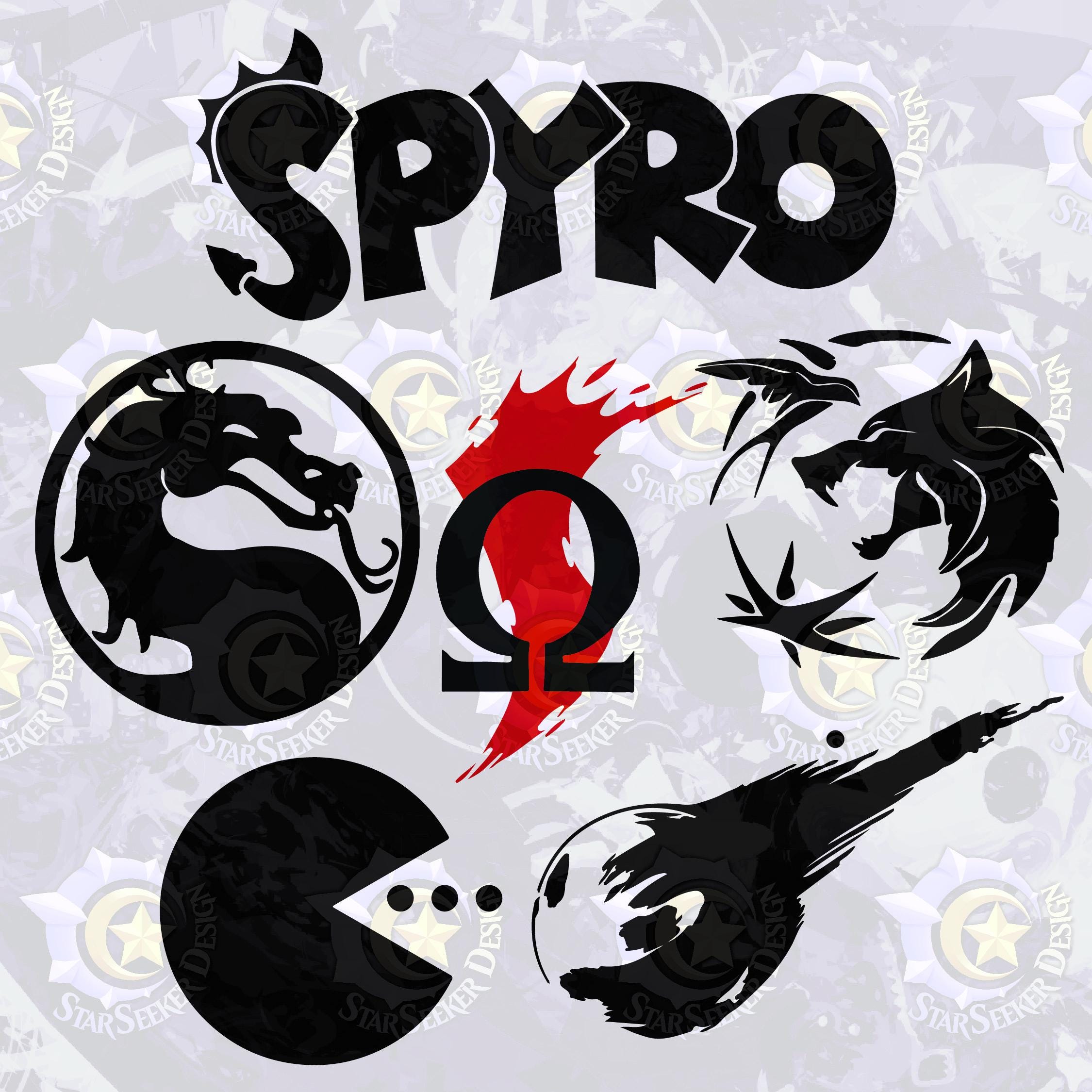 26 Video Game Logos .svgs Files for Vinyl Cutting, Laser Engraving, or ...