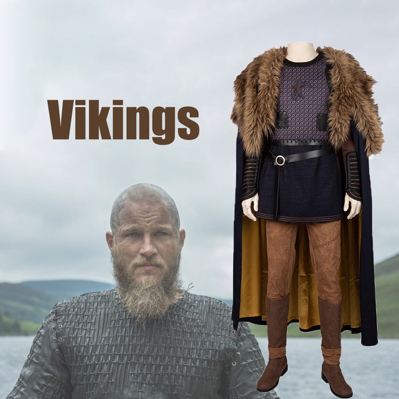 Vikings of Ragnar Lothbrok Cosplay Costume | Etsy