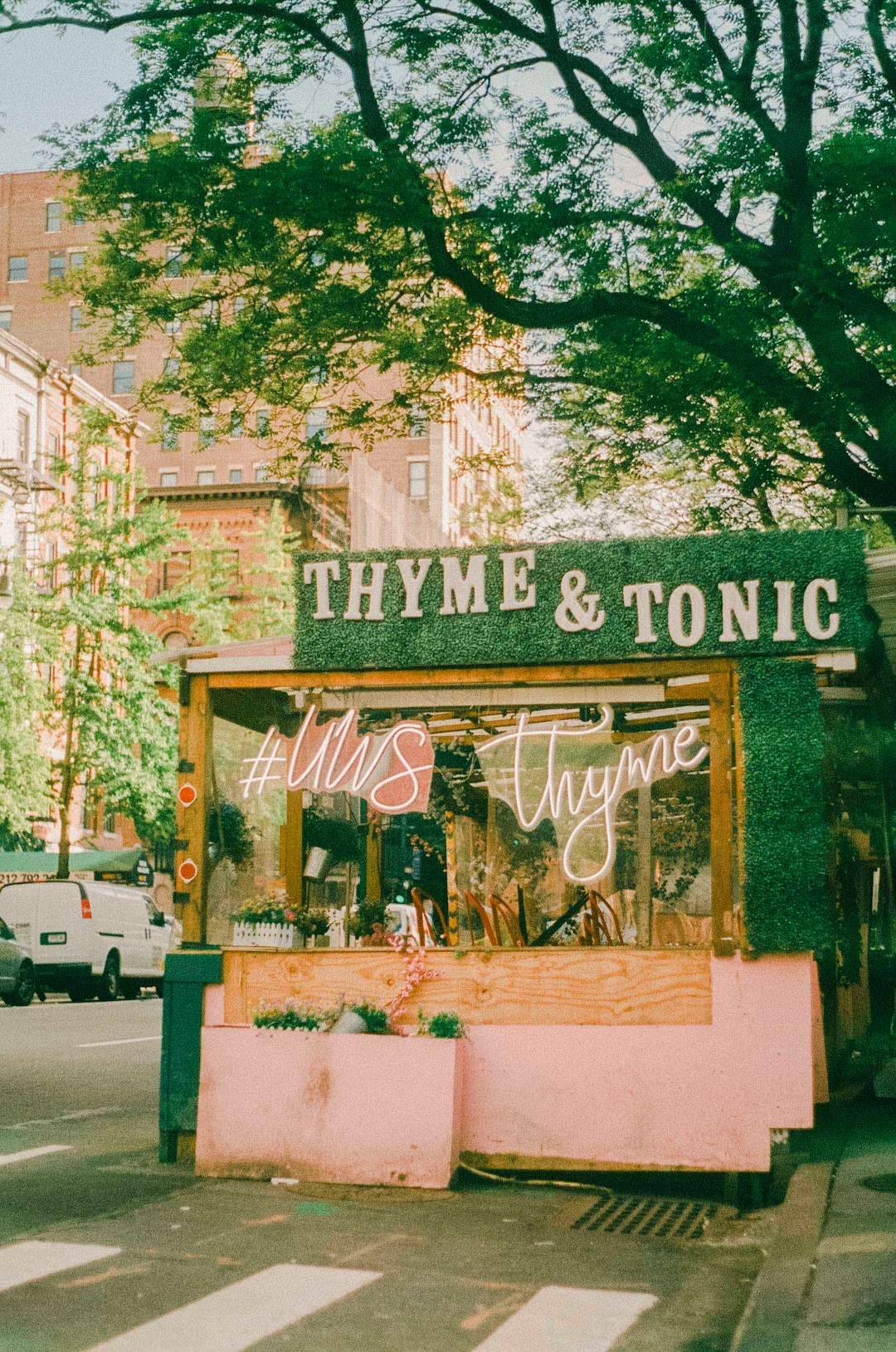 New York Thyme & Tonic Restaurant Film Photography Fine Art Print - Etsy