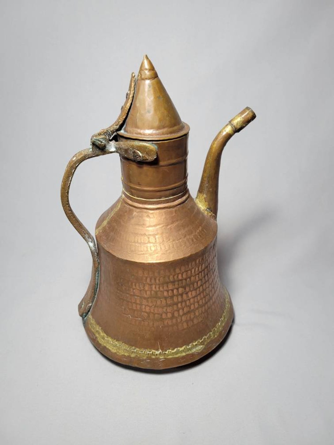 11.5 Antique Copper Dallah / Coffee Pot / Tea Pot - Etsy UK