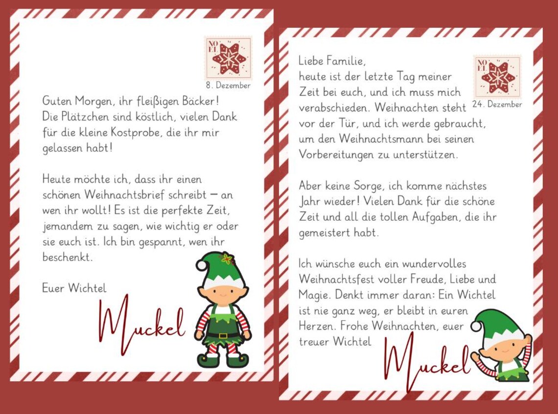 Secret Santa Letters for a Magical Advent Season How to Bring in a ...