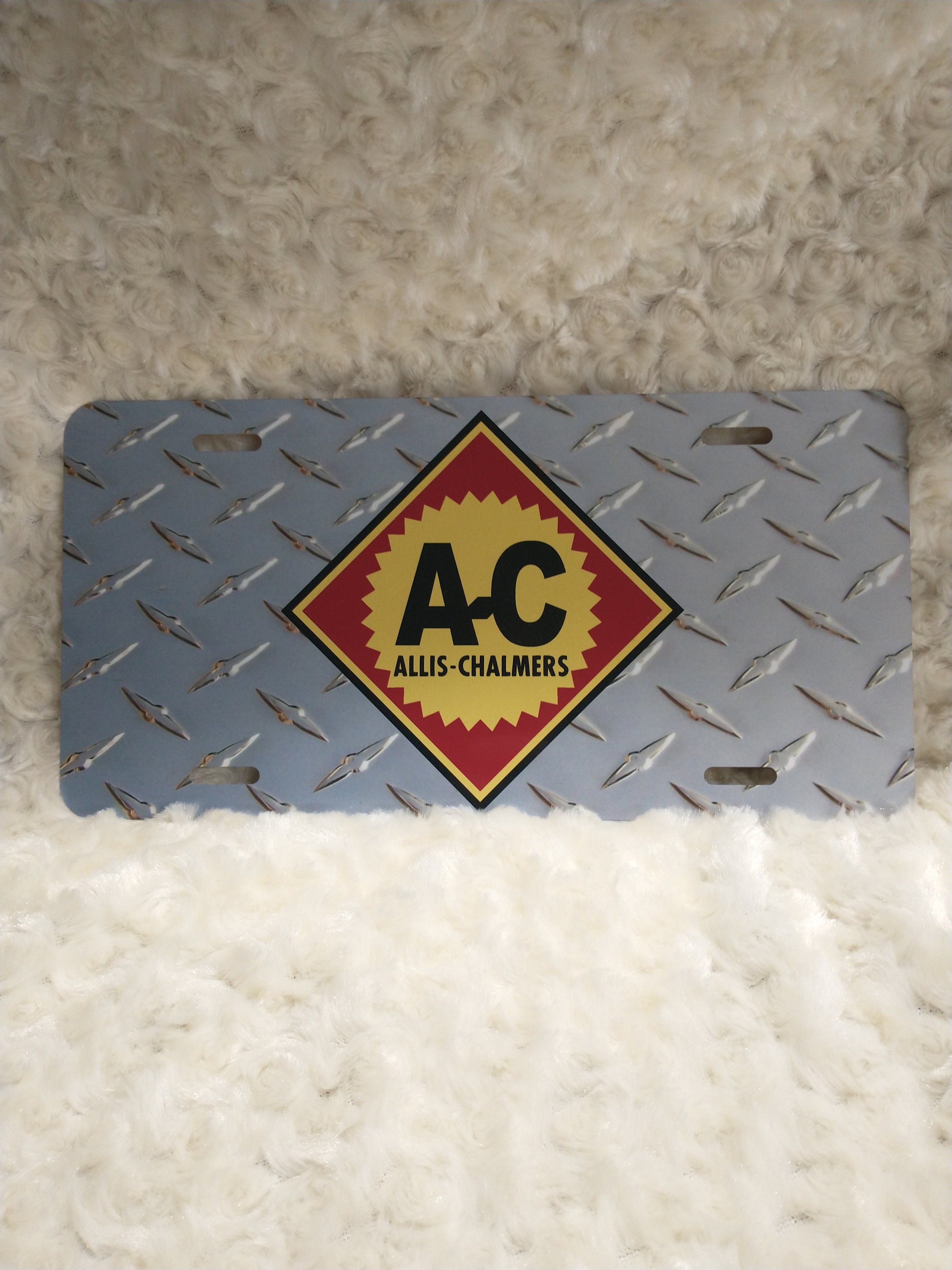 Rustic Tractor License Plates - Etsy