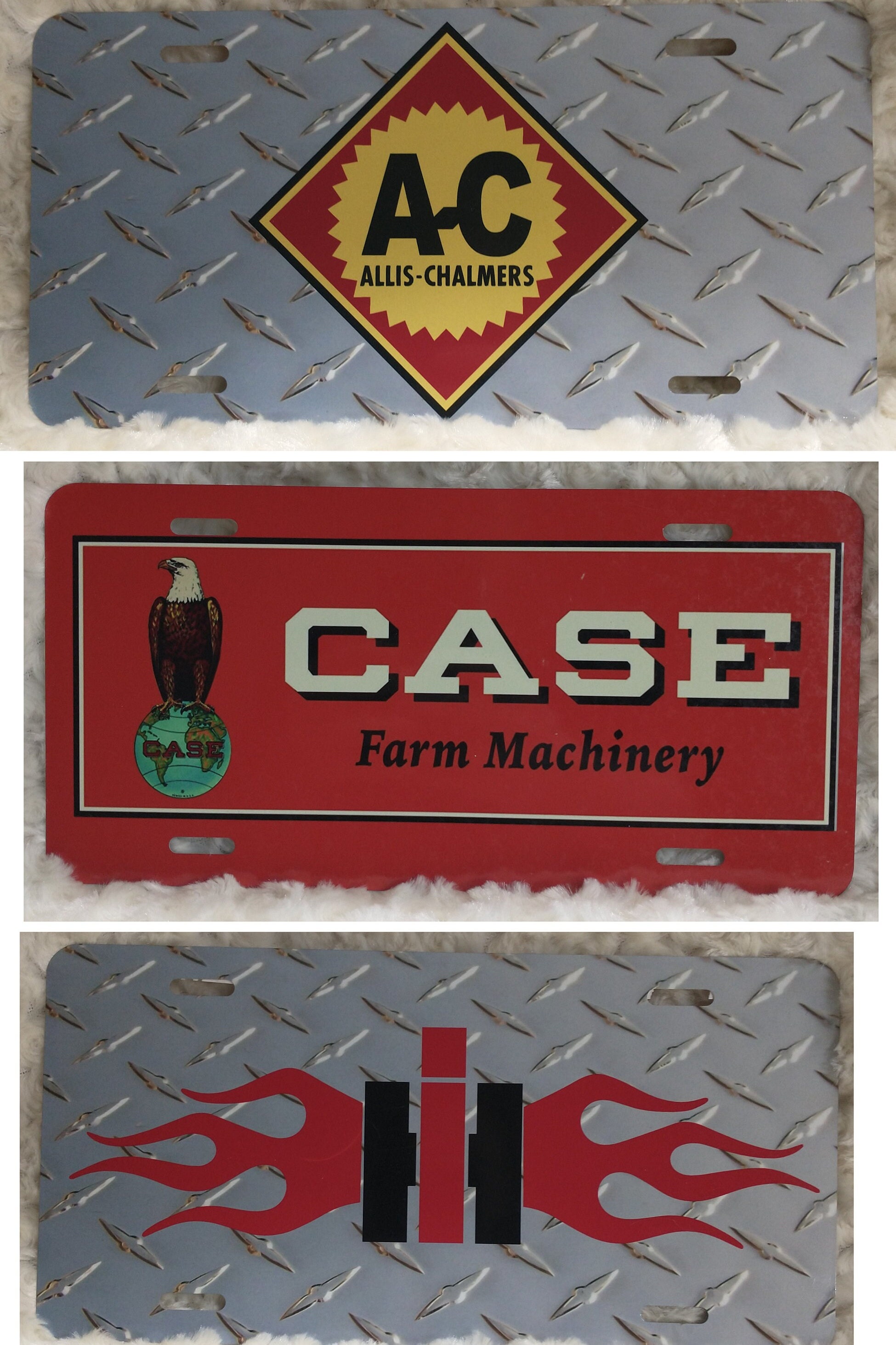 Rustic Tractor License Plates - Etsy