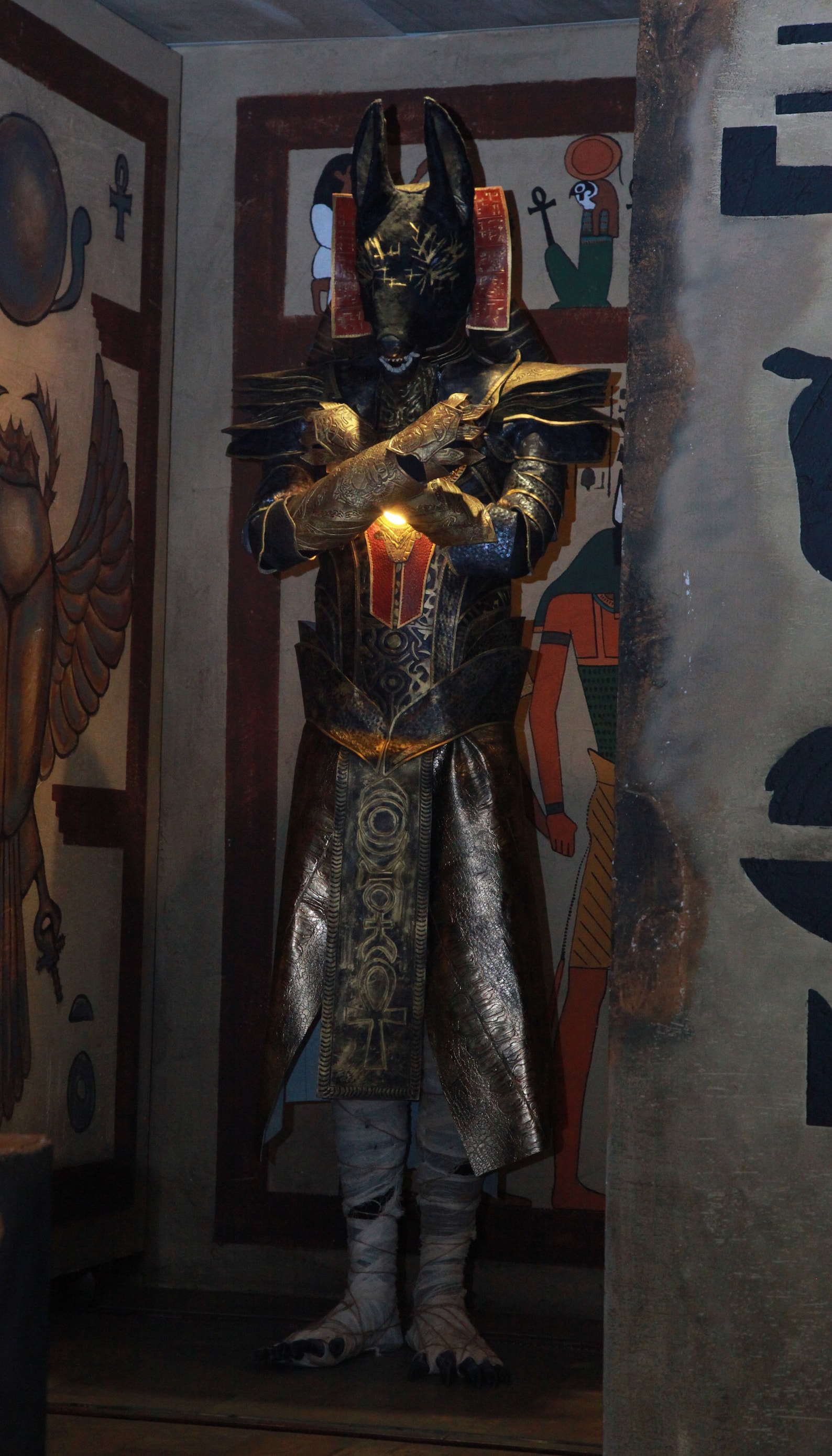 Anubis cosplay. Halloween leather costume | Etsy