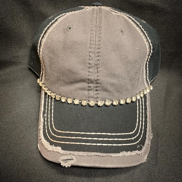Distressed Hat - Etsy