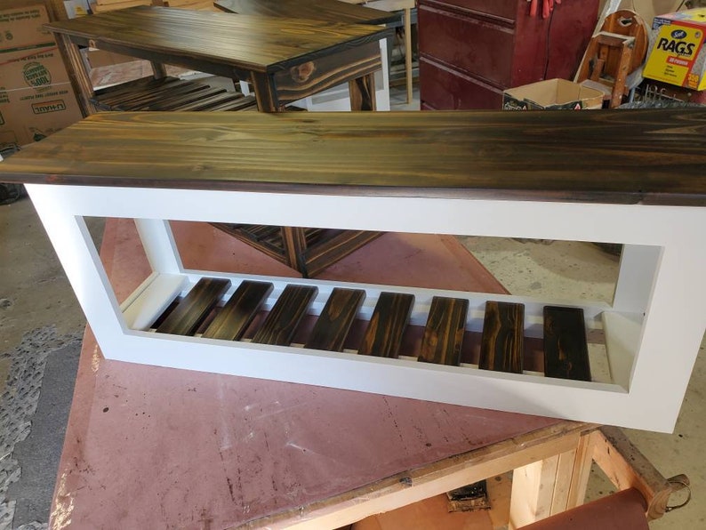 36 Inch Entryway Bench Handmade and Featuring 1 Shoe Shelf. - Etsy