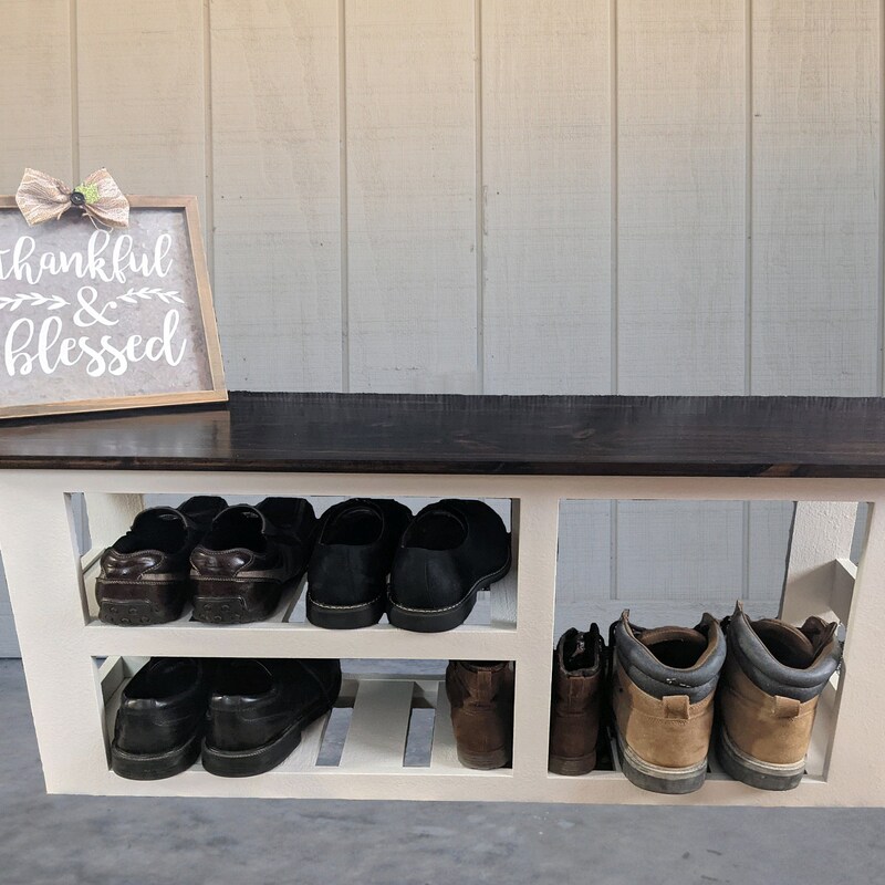 Industrial Entry Bench - Etsy