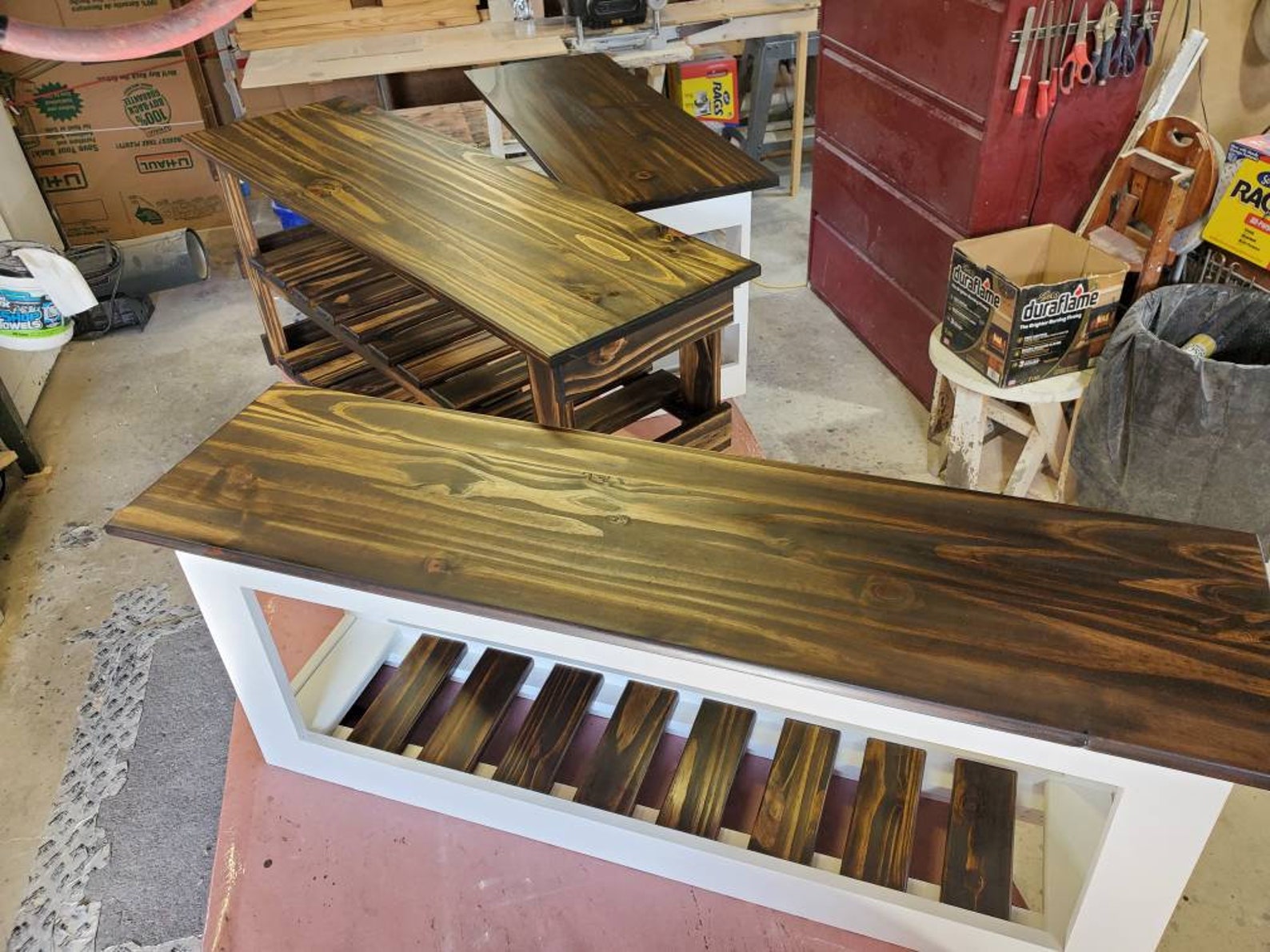 36 Inch Entryway Bench Handmade and Featuring 1 Shoe Shelf. - Etsy