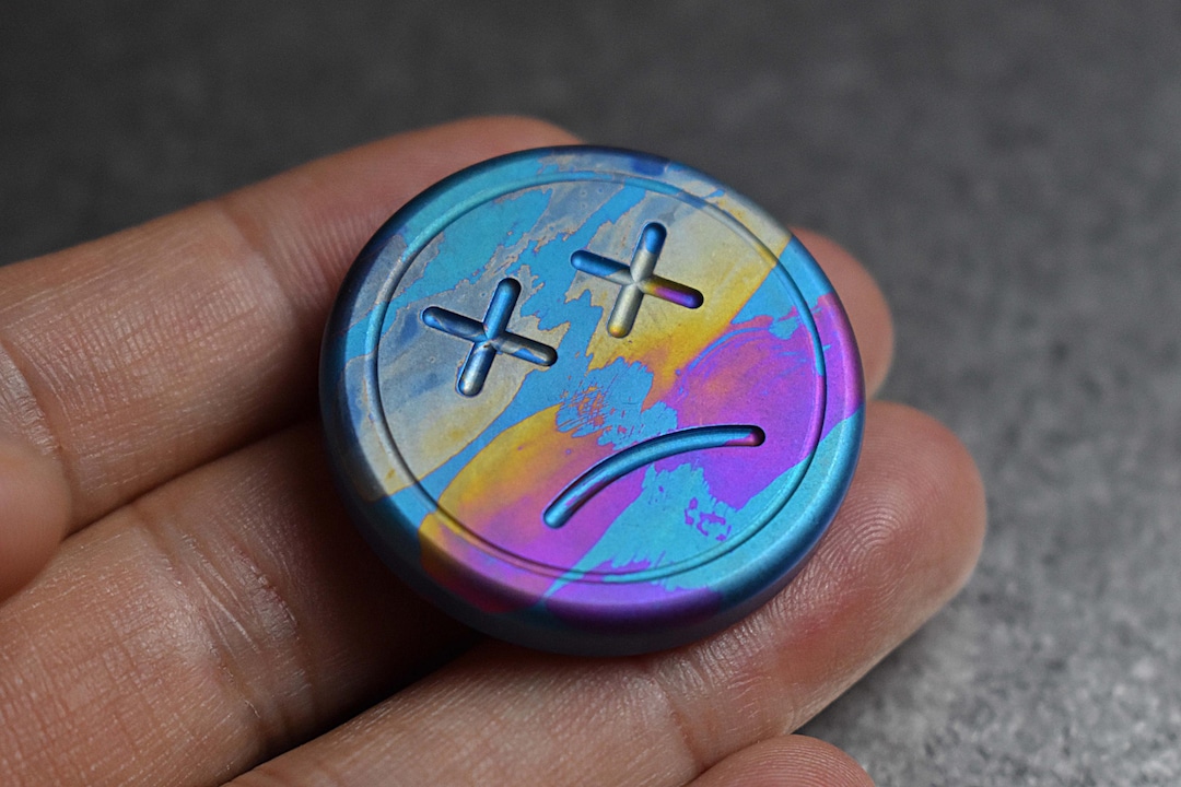 Titanium Decision Coin Anodizing - Etsy
