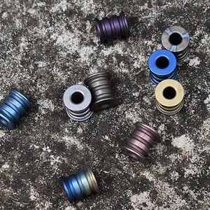Titanium EDC Bead for / With Lanyard - Etsy