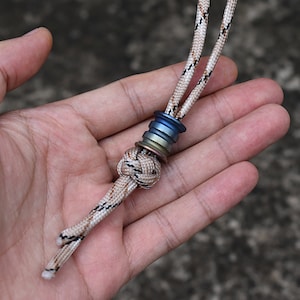 Titanium EDC Bead for / With Lanyard - Etsy