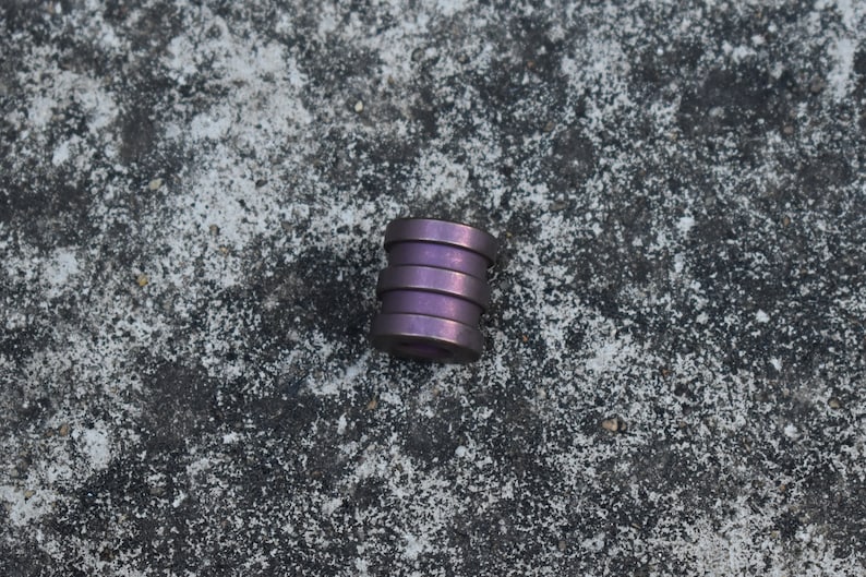 Titanium EDC Bead for / With Lanyard - Etsy