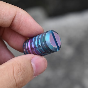 Titanium EDC Bead for / With Lanyard/removable - Etsy