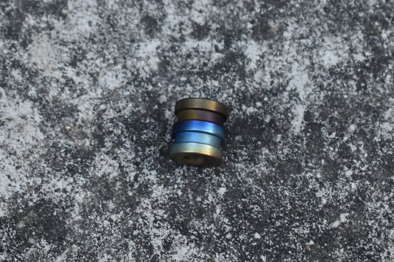 Titanium EDC Bead for / With Lanyard - Etsy