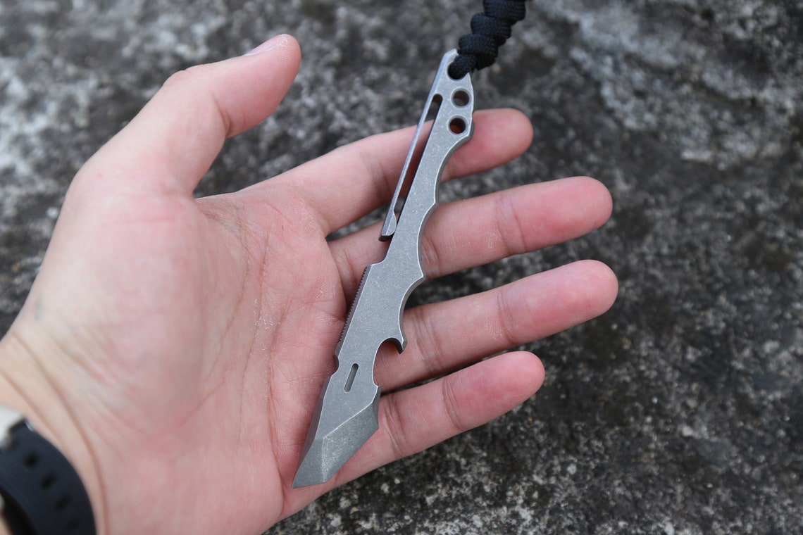 Titanium Pocket prybar Pocket tool EDC Titanium Titanium | Etsy