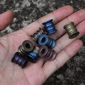 Titanium EDC Bead for / With Lanyard - Etsy