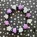 MAGIC Star Purple Stretch Bracelet Goth Kandi Inspired Pony Bead VSCO ...