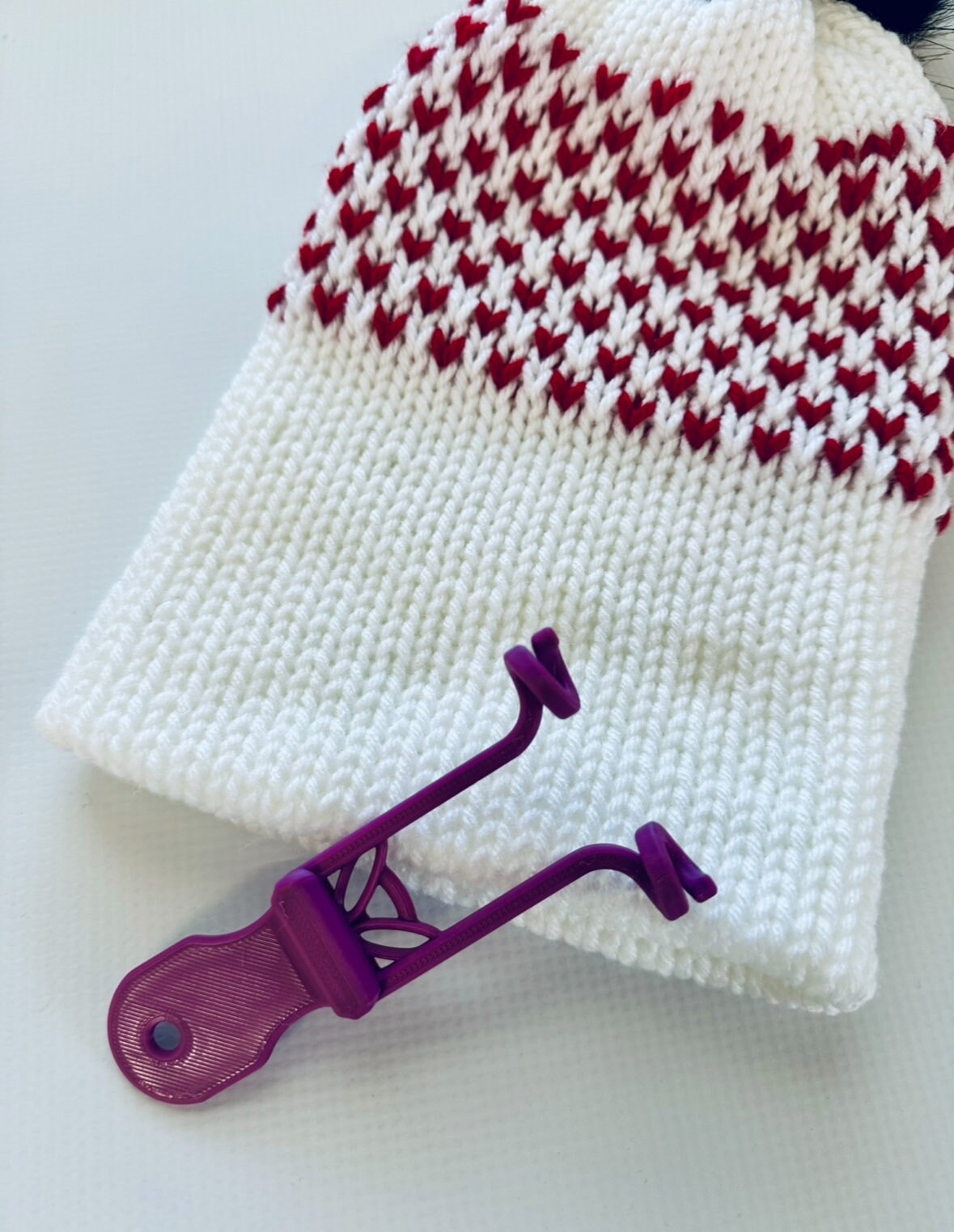 HEART Tool for Knitting Machine Addi King and Sentro Beanies With Heart ...