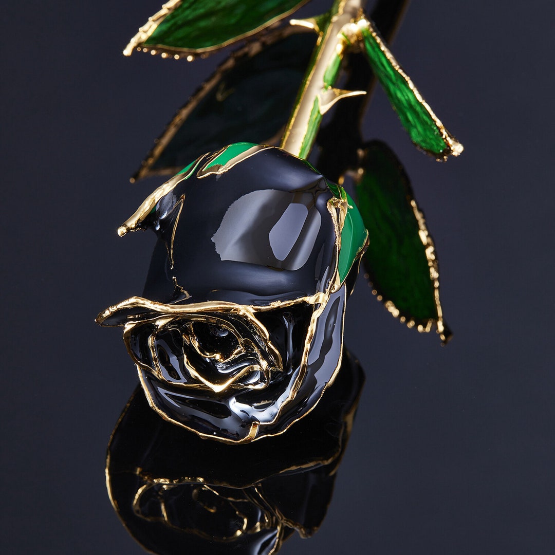 24k Gold Real Rose - Closed Bud - Eternal Rose - Pearl Collection ...