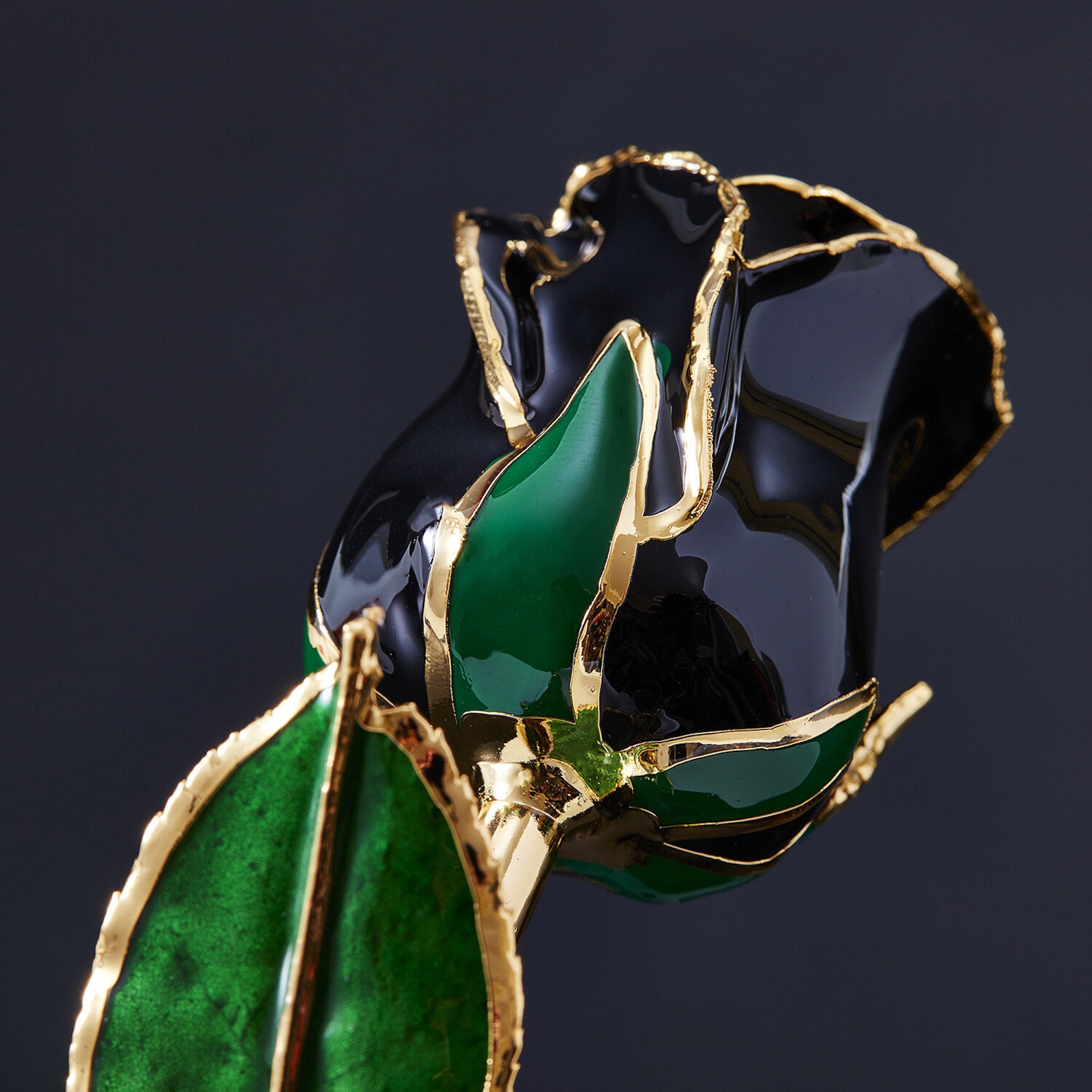 24k Gold Real Rose Closed Bud Eternal Rose Pearl - Etsy