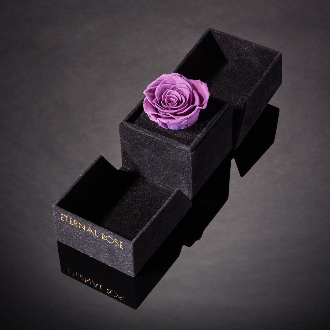 1pc Preserved Rose Box - Eternal Rose - Mothers Day - Single Floret ...