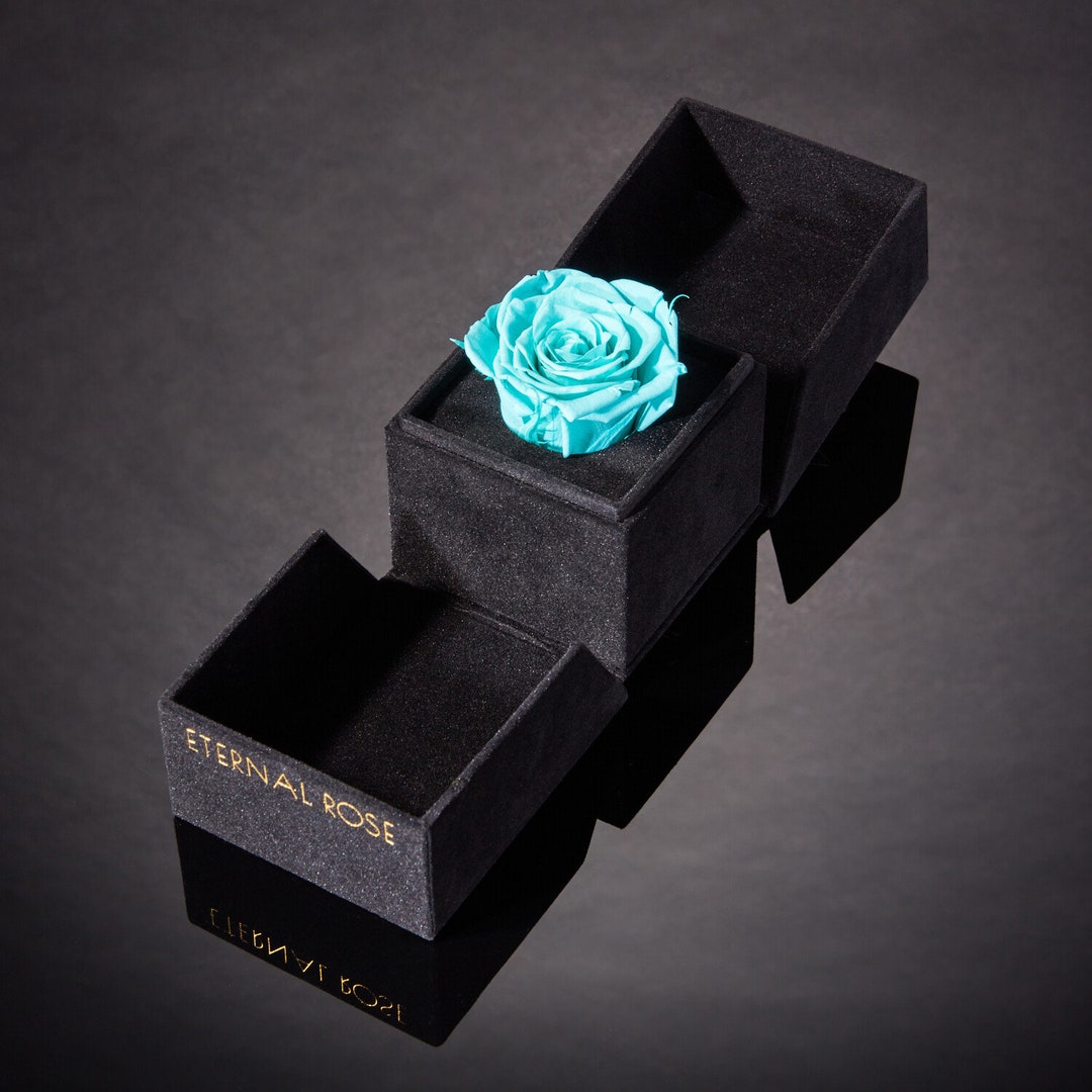 1pc Preserved Rose Box - Eternal Rose - Mothers Day - Single Floret ...