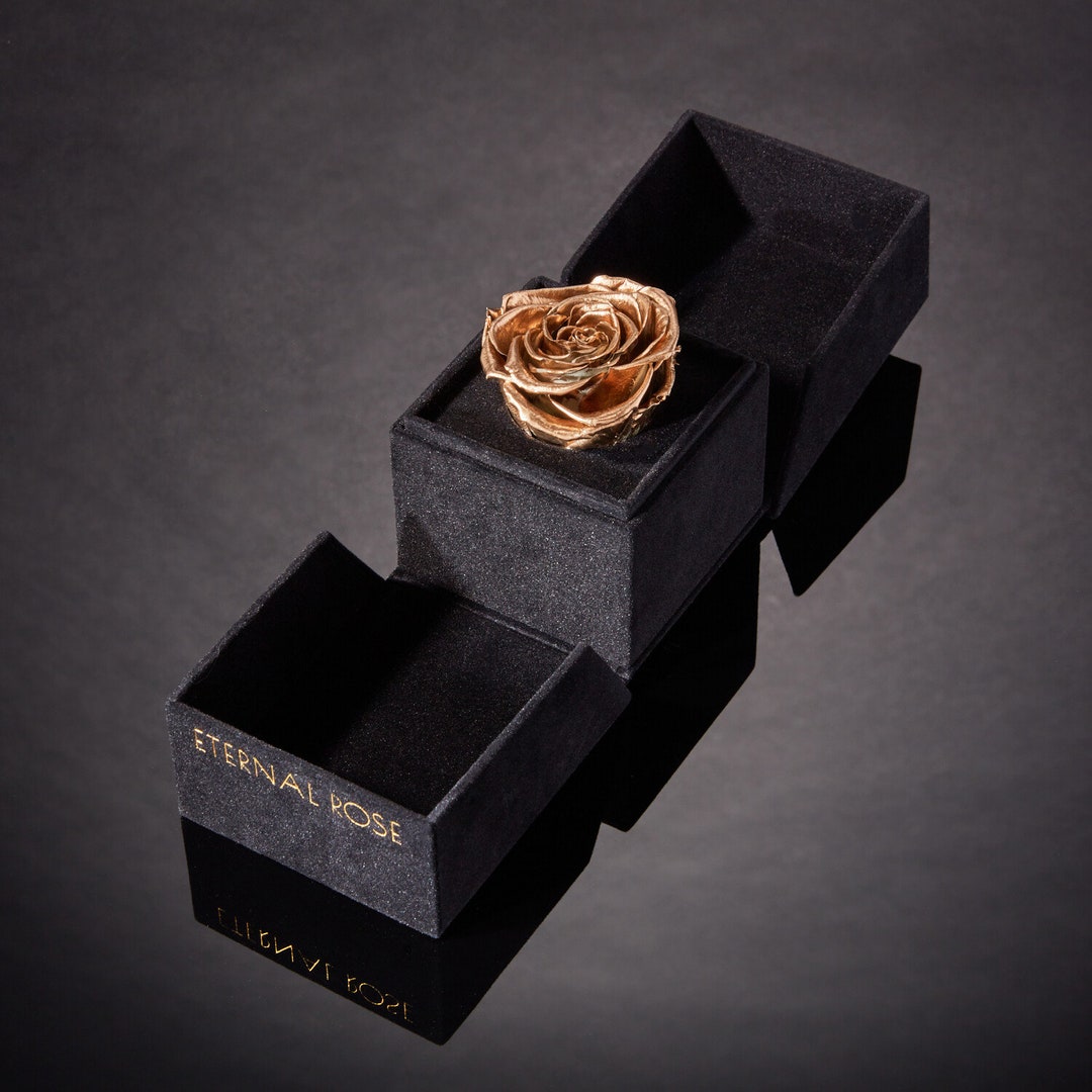 1pc Preserved Rose Box - Eternal Rose - Mothers Day - Single Floret ...