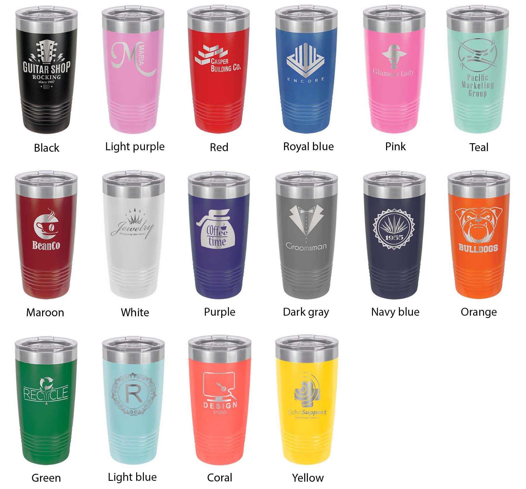 Sutton Lake Elk River Map Tumbler Travel Mug Insulated Laser Engraved ...