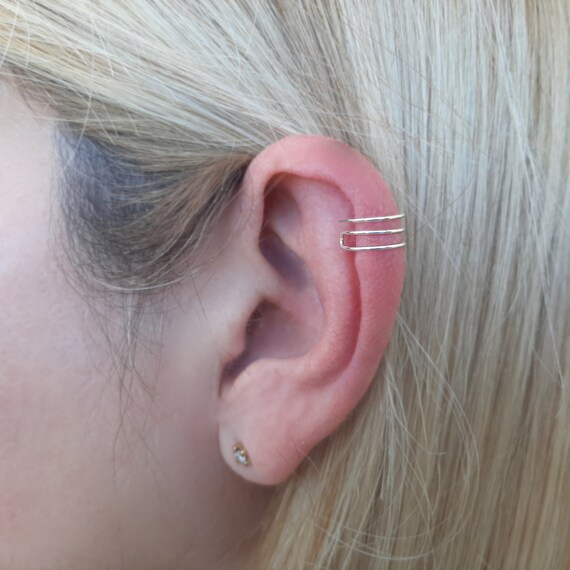 Triple Cartilage Piercings