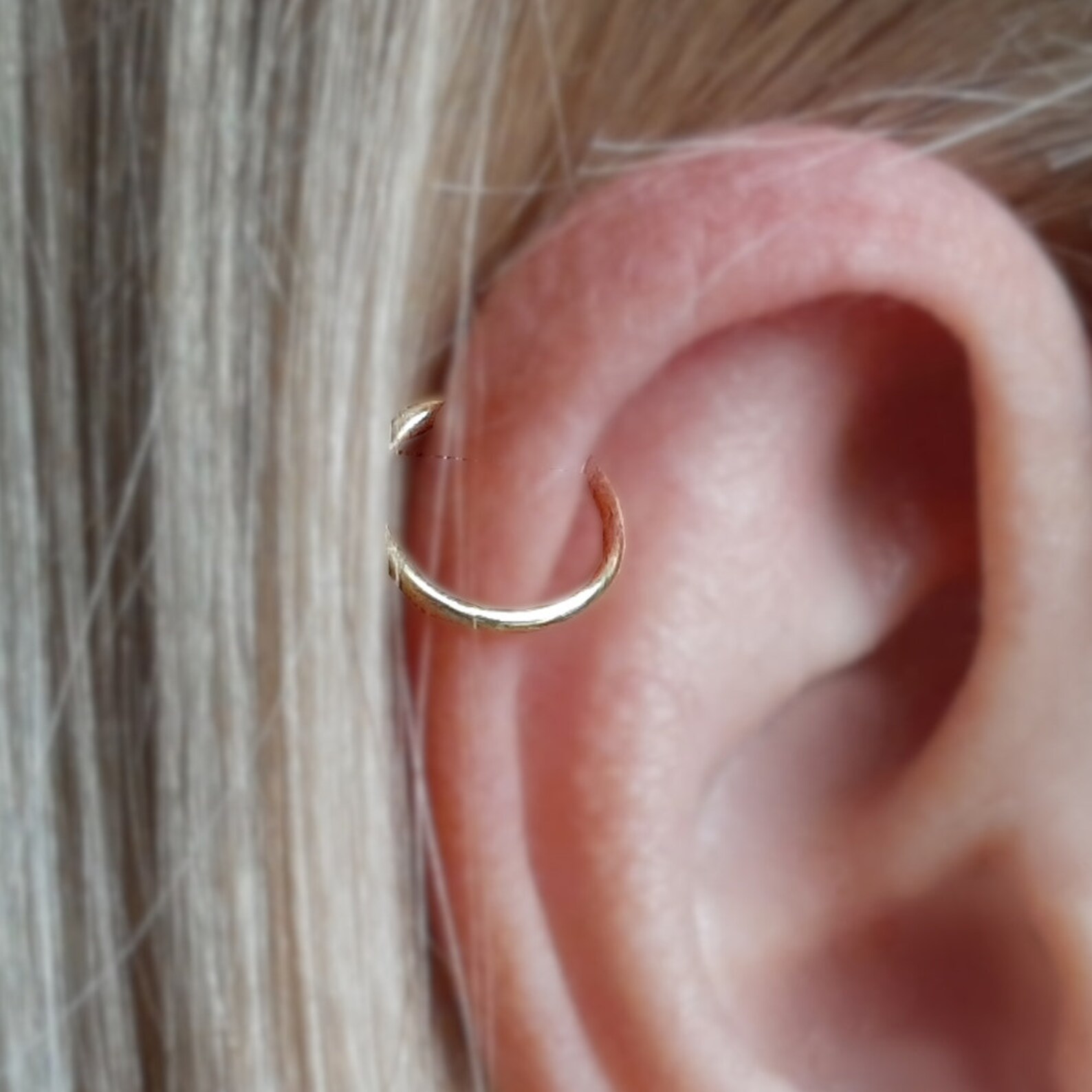 Fake Helix Earring Helix Hoop. - Etsy