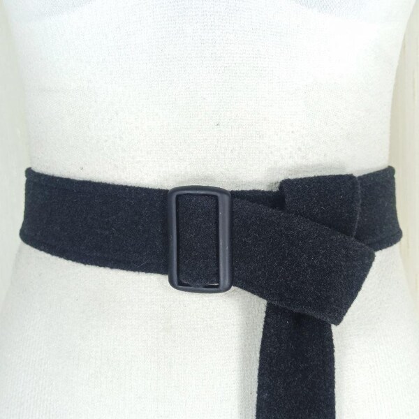 Wide Fabric Belt - Etsy