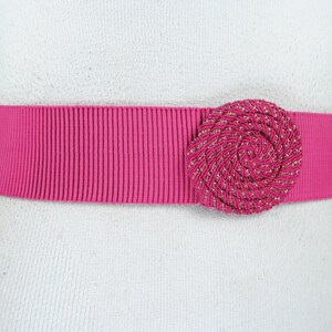 Barbie Belt, 80s Pink Stretch Belt for Women, Vintage Elastic Corset - Etsy