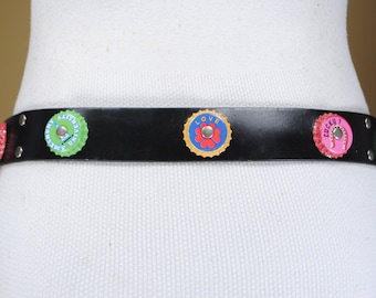 Bottle Cap Belt - Etsy