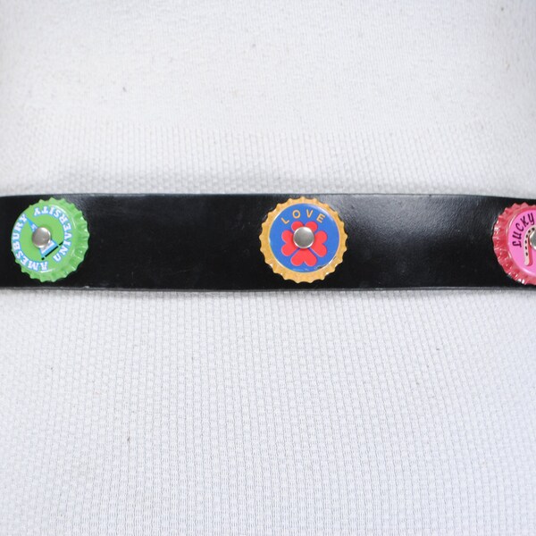 Bottle Cap Belt - Etsy