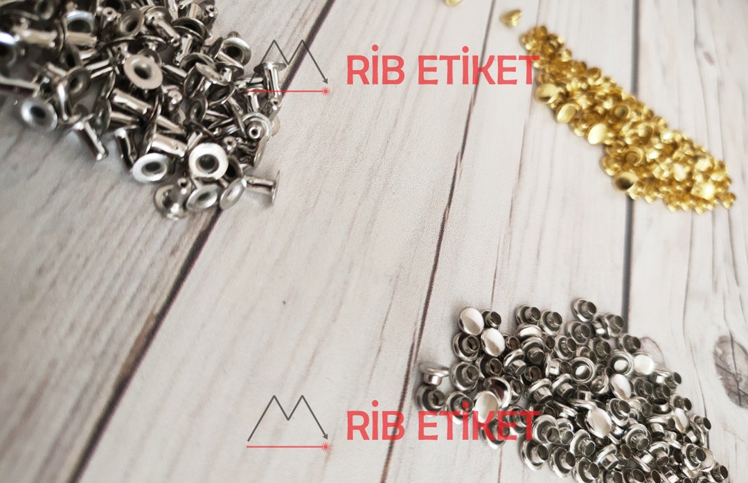 Rivets for 3mm Diameter Hole (to Attach Fabric, Leather or Thin ...