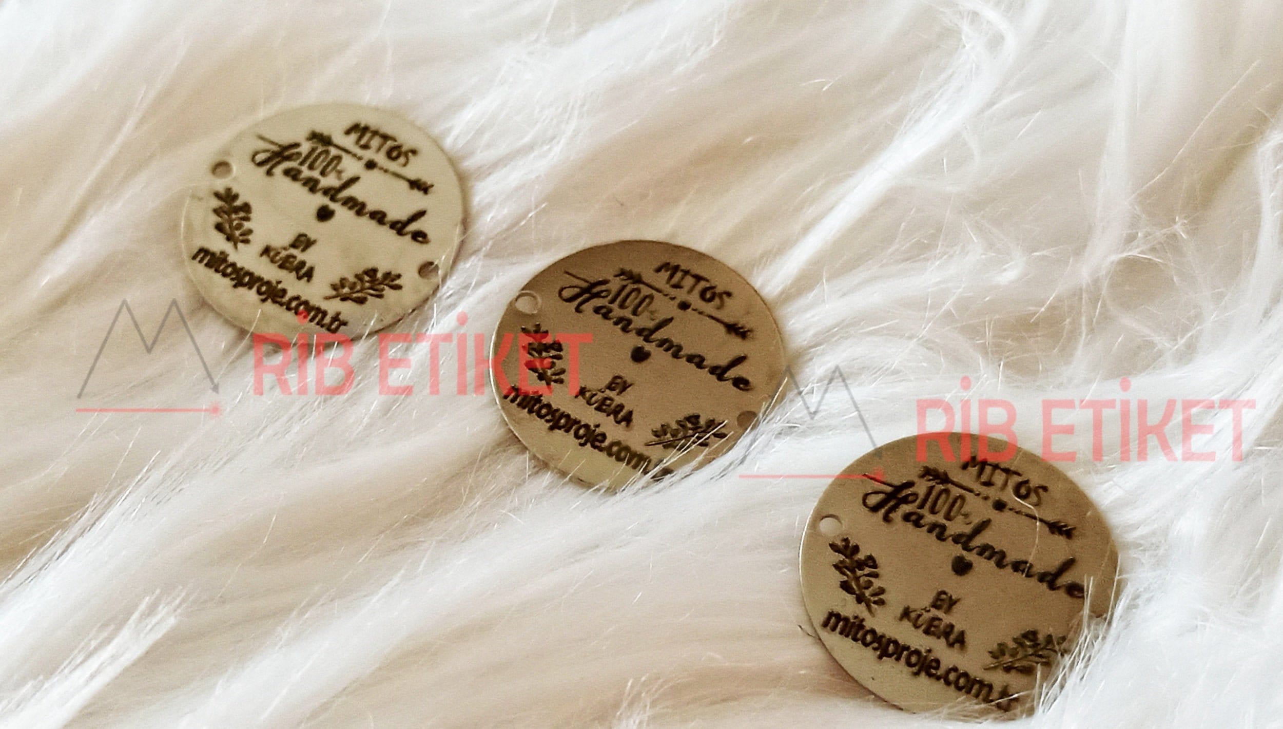 Custom Round Metal Tag Quilting Label Personalized Metal | Etsy