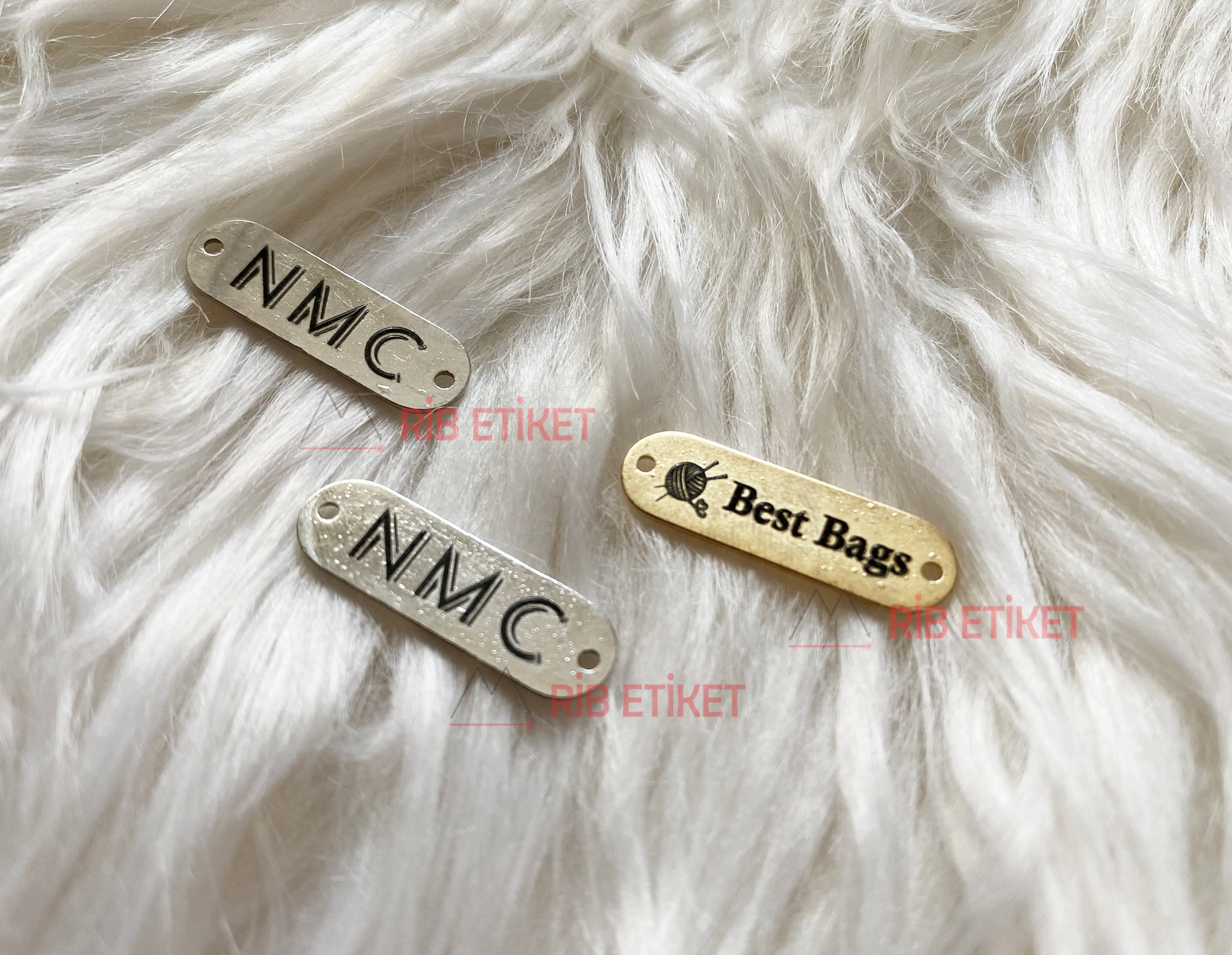 Custom Metal Tag Round Edges Personalized Metal Label - Etsy