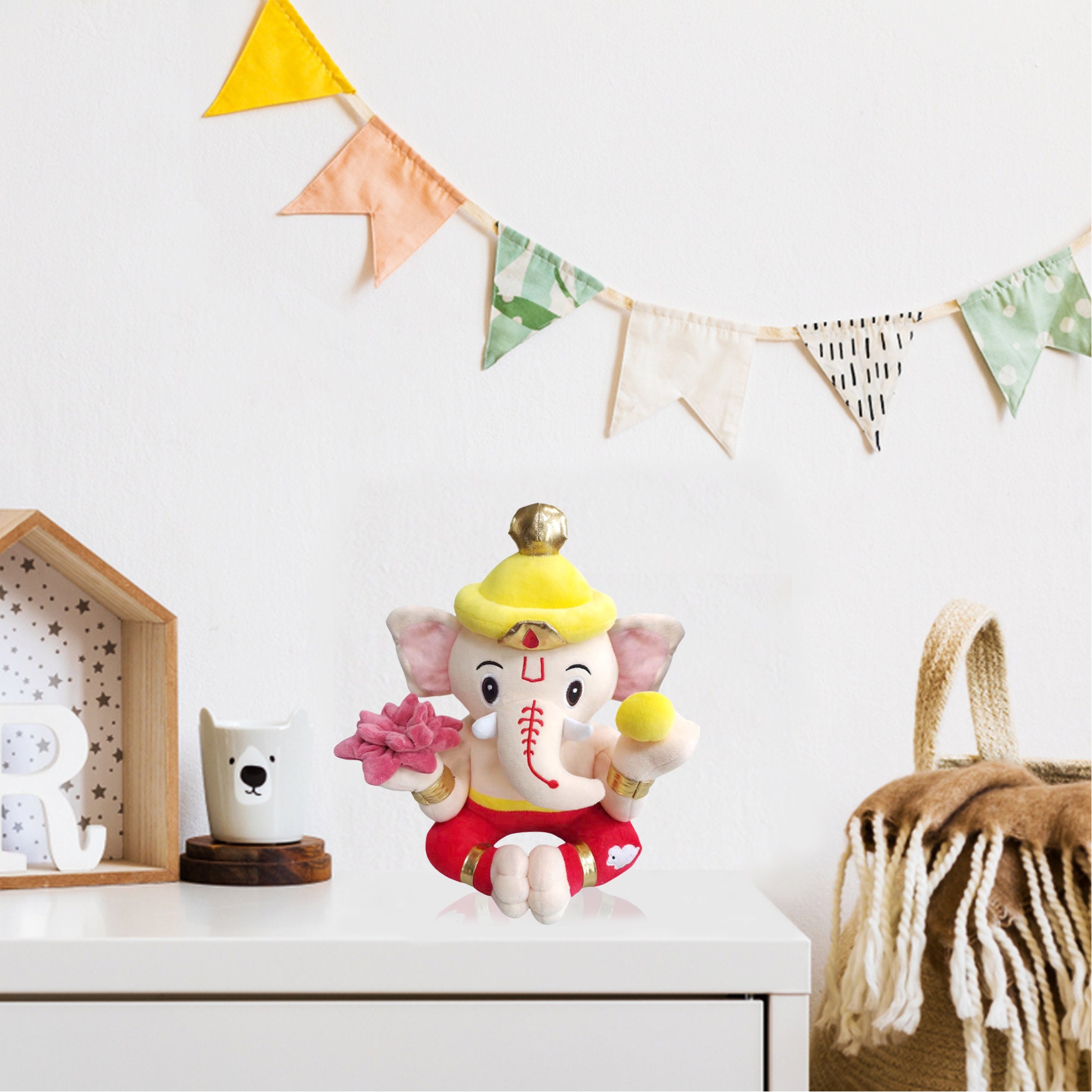 Ganesh Light up Lotus Mantra Singing Ganesha - Jai Ganesh Deva ...