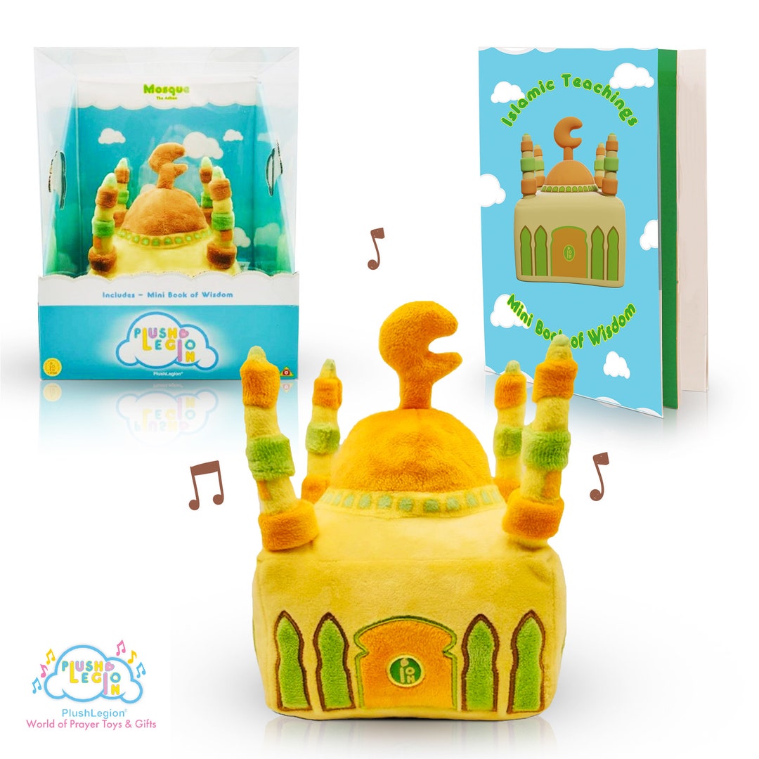 Mosque - Reciting the Adhan & Islamic Mini Book of Wisdom - Etsy