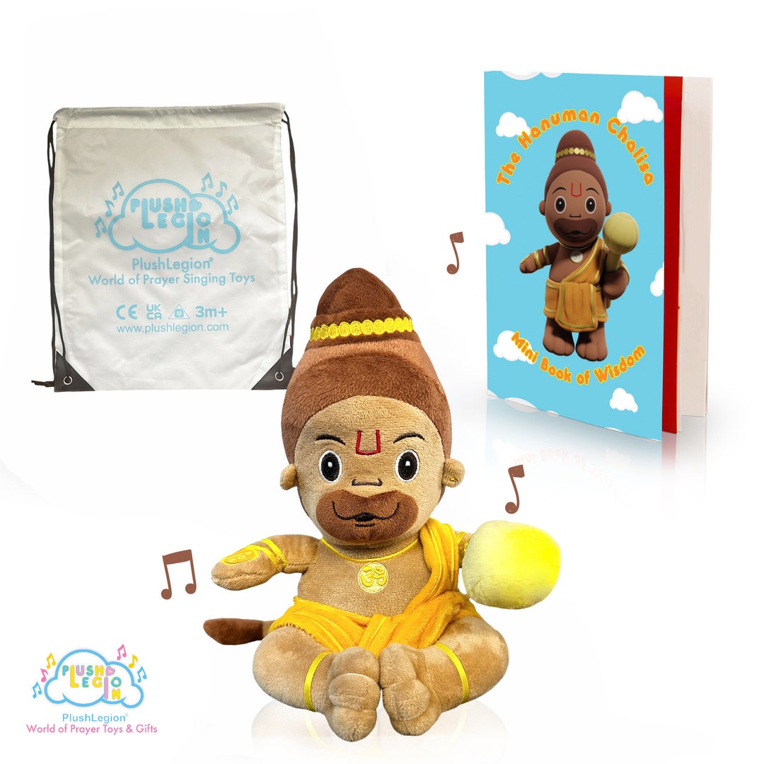 Hanuman Singing and Light up Gadha Hanuman - Full Hanuman Chalisa ...