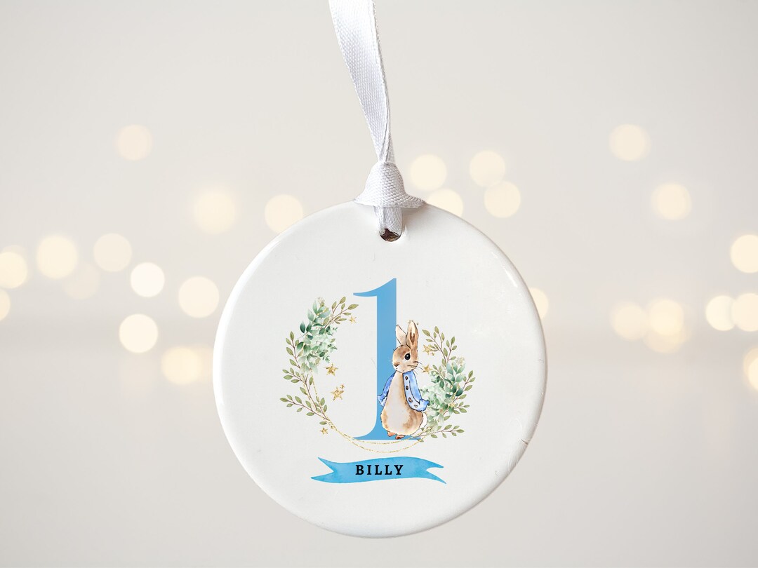 First Birthday Decoration, First Birthday Keepsake, Baby's First ...