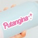 Putangina Pink Sparkle Funny Tagalog Sticker, Funny Filipino Pinoy ...